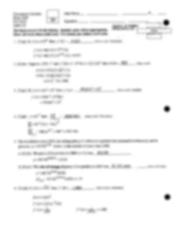 Inflation Quiz 9 - Elementary Calculus | MATH 2103 | Quizzes Calculus ...