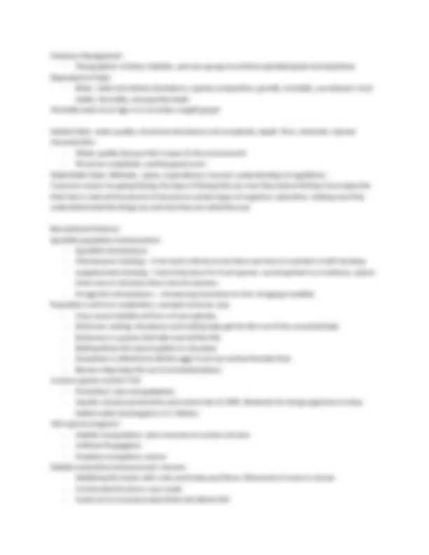 Fisher Conversation - Renewable Natural Resources - Exam 3 Study Guide ...