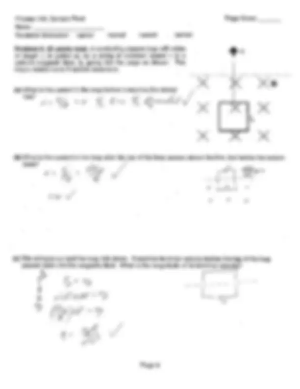 25 Questions on Electricity and Magnetism - Final Exam | PHYSICS 132 ...