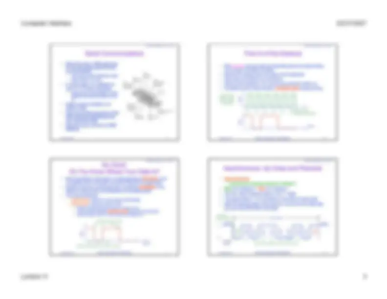 Computer Interface Lecture 11 in UCSD Physics 121, Winter 2011 ...