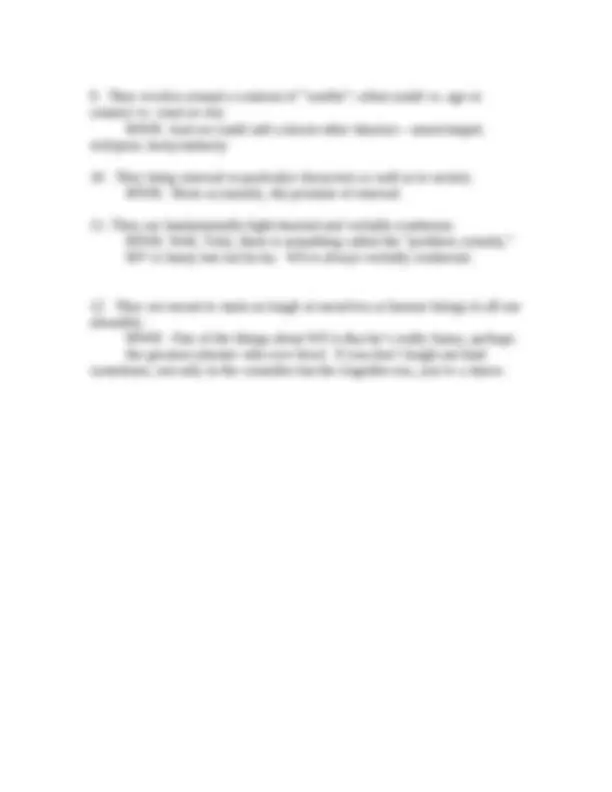 Major Characteristics of Shakespeare Comedies - Study Guide | ENG 209 ...
