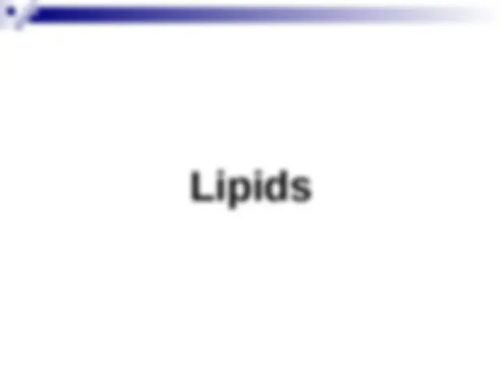 Understanding Lipids and Carbohydrates: Structure, Functions, and ...