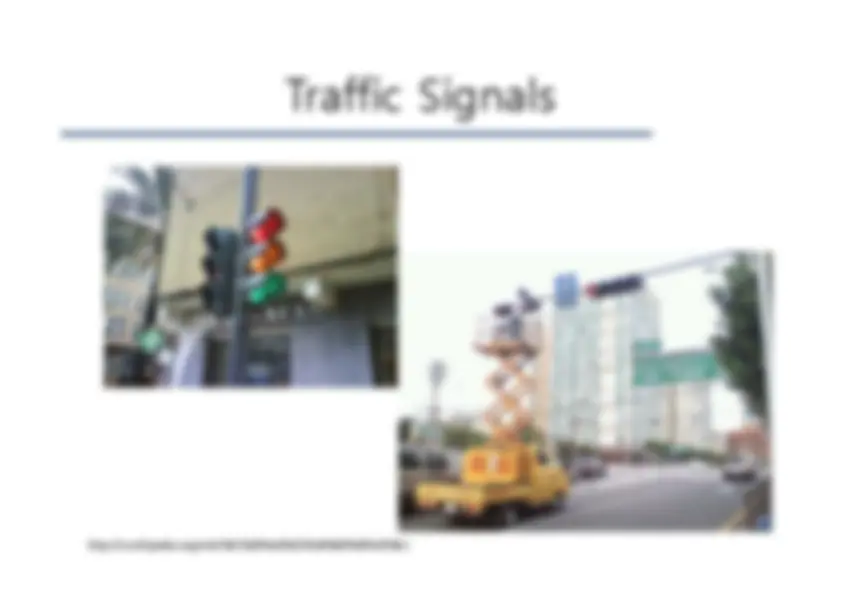 Signalized Intersection-Transportation Engineering-Lecture 07 Slides-Engineering | Slides ...