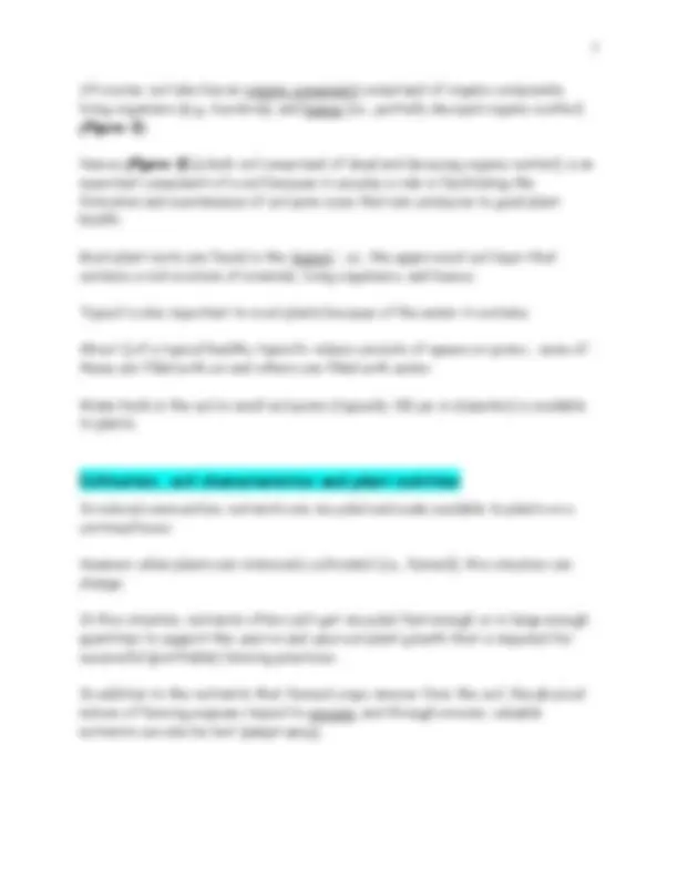 Lecture Notes on Plant Nutrition | BIOL 1120 | Study notes Biology ...