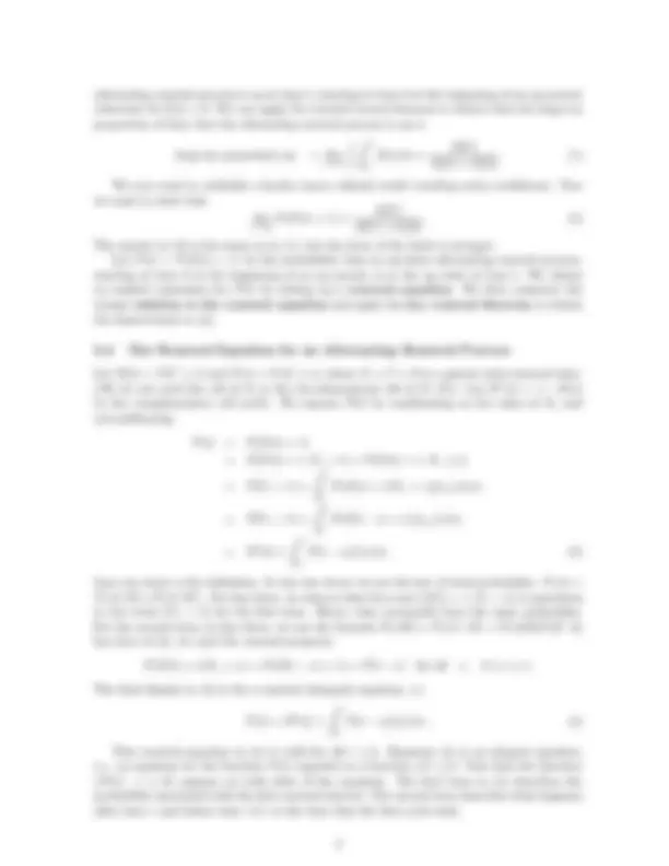 Markov Chains Renewal Process and Renewal Equation - Essay - Mathematics | Essays (high school ...