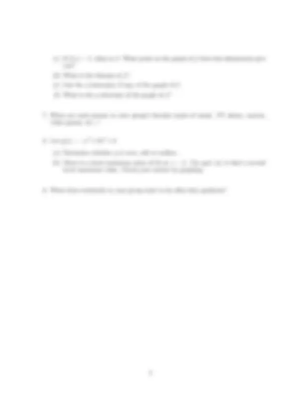 ESP Math 122 Worksheet 2 - Spring 2012: Calculus Problems and Group Information | Assignments ...
