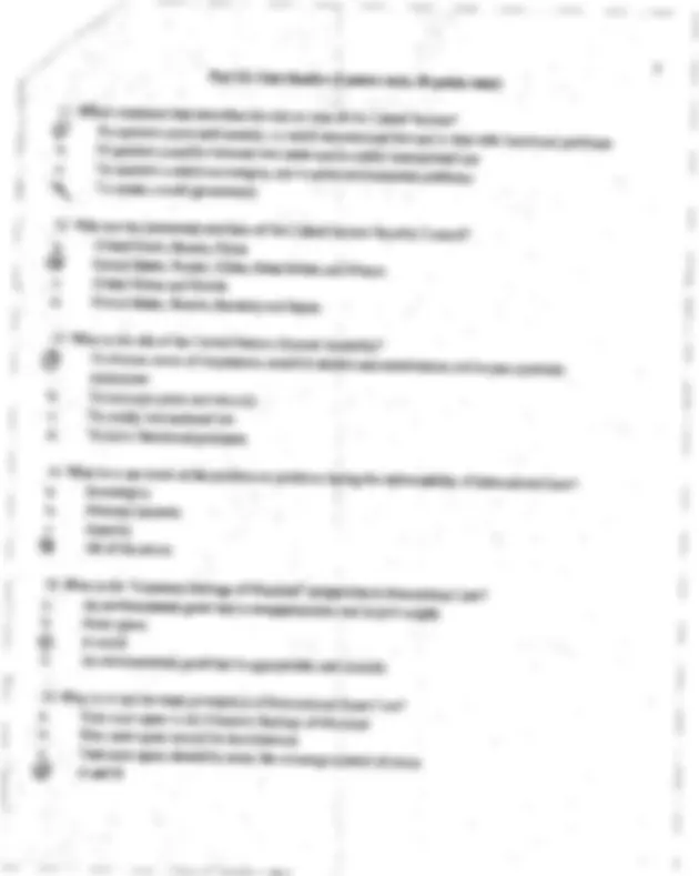 21 Questions with Answers - Current World Problems | POLS 131 | Exams ...