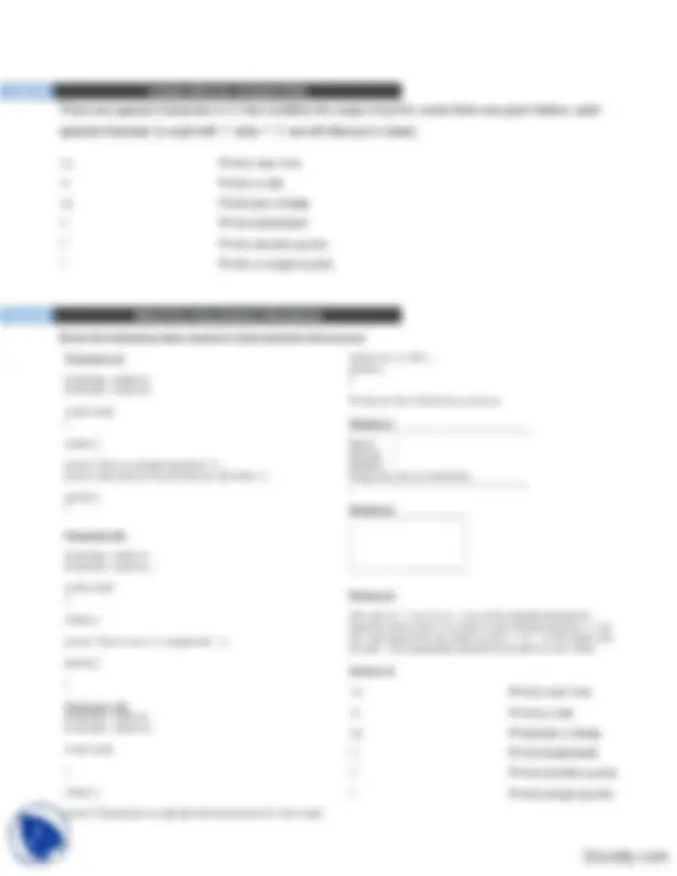 Lab 01 Instructions for Using Turbo C in Computer Fundamentals | Exercises Computer Fundamentals ...
