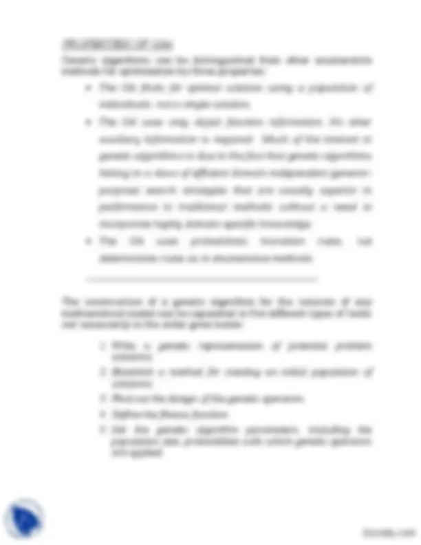 Genetic Algorithms: Principles, Properties, and Encoding Techniques ...