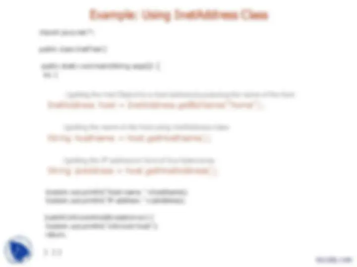 Streams and Sockets-Java Programming-Lecture Slides | Slides Java ... Streams and Sockets-Java Programming-Lecture Slides | Slides Java ...