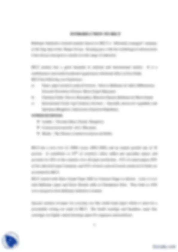 The Thapar Group Part 1-Company Analysis-Handout | Exercises Business ...
