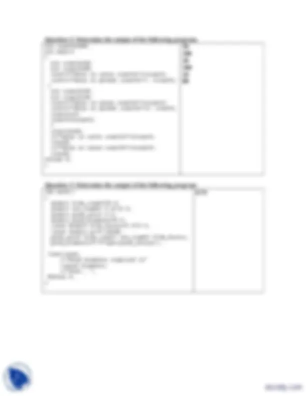 Quiz Questions for Computer Programming (for Engineers) at Mohammad Ali Jinnah University ...