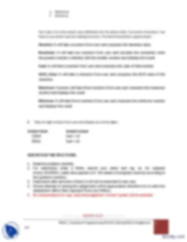 ASCII Values-Introduction to Computer Programming-Assignment | Exercises Computer Engineering ...