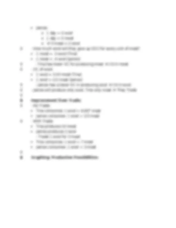 Understanding Economic Production & Trade: Comparative Advantage ...