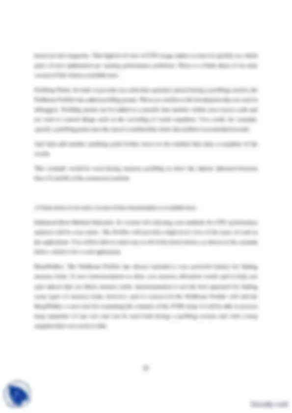 Netbeans Profiler-Applications of Electrical Engineering-Report | Study ...