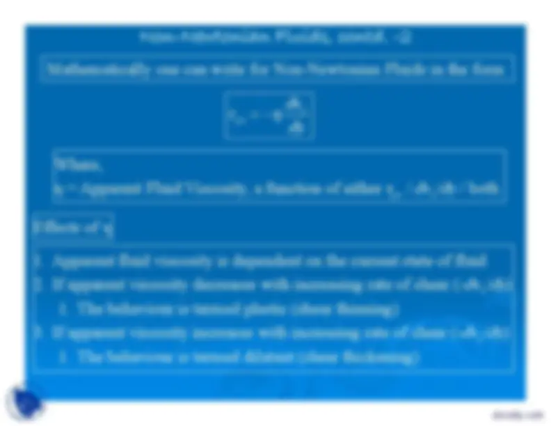 Momentum Transfer Introduction-Transport Phenomenon-Lecture Slides ...