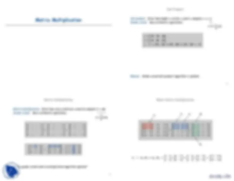 Divide-and-Conquer Algorithms: Multiplication and Matrix Multiplication | Slides Data ...