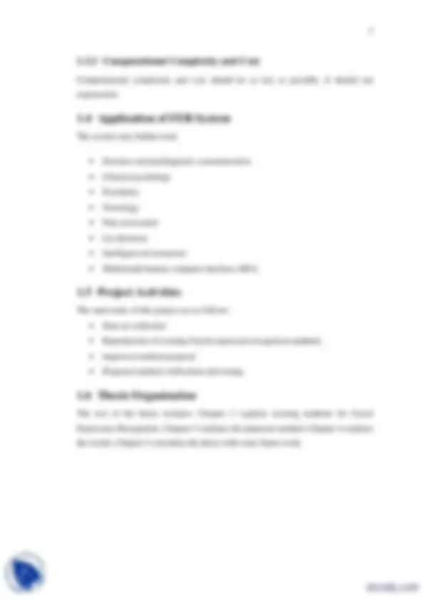 Facial Recognition System-Computer Intelligence-Project Report | Study Guides, Projects ...