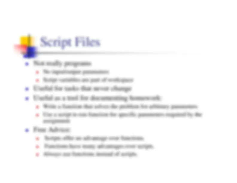 MATLAB Tutorial 2-Machine Learning-Lecture Handout | Exercises Machine ...