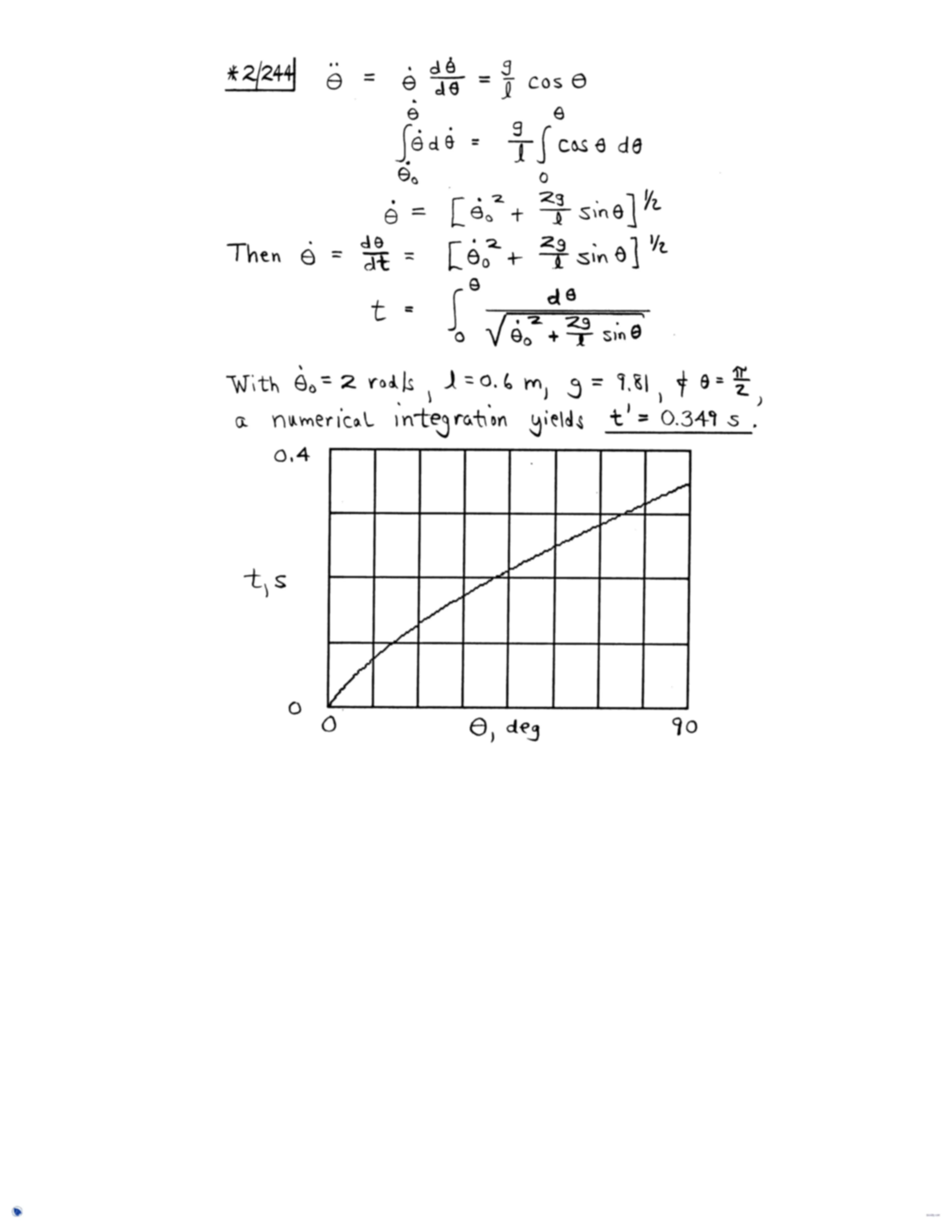 Engineering Dynamics 6th Edition Solution Chapter 2 Part 5-Dynamics-Solution Manual | Exercises ...