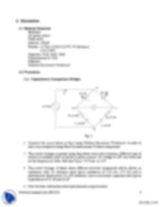 AC Bridges and Delta Wyes Conversions-Electrical Circuit Analysis-Lab ...