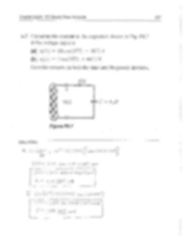 Ac Steady State Analysis Problems With Solution Exercises Electronic