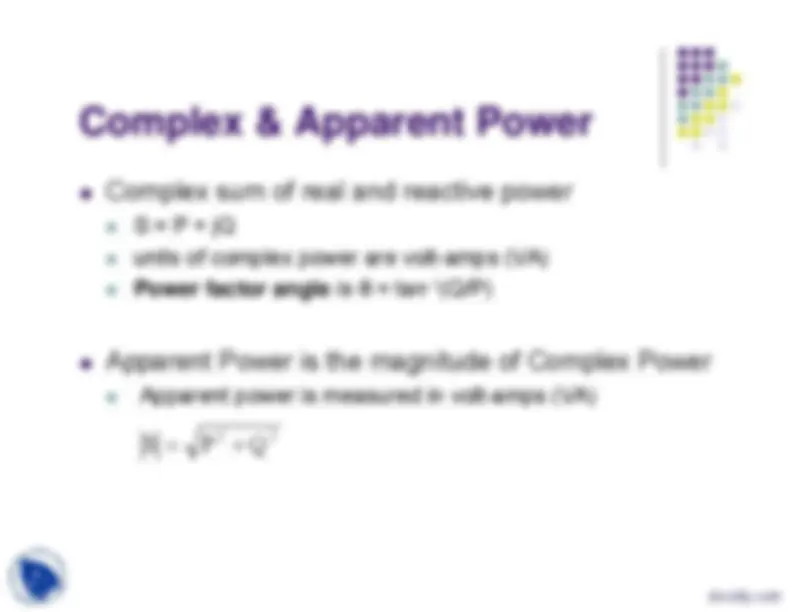 Average Power-Electrical Circuit Analysis-Lecture Slides | Slides Electrical Circuit Analysis ...