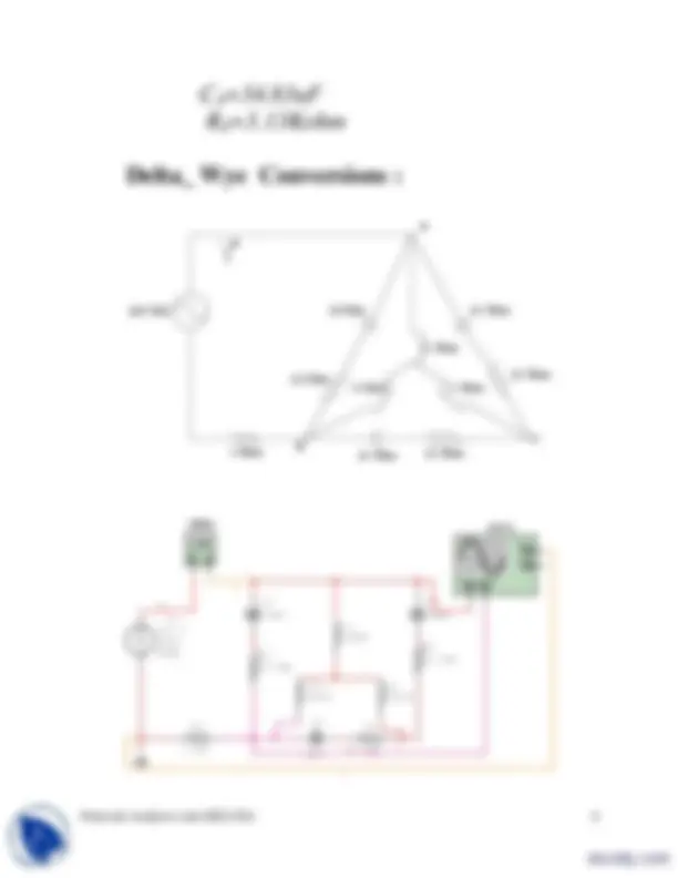 Capacitance Comparison Bridge-Circuit and Network Analysis-Lab Report | Exercises Electrical ...