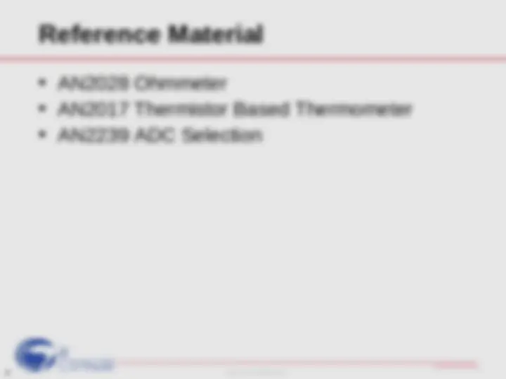 Measuring Temperature with Thermistors using PSoC: A Cypress ...
