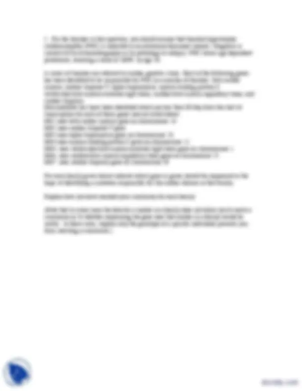 Genotype of Different Families-Medical Genetics-Assignment | Exercises Medical Genetics | Docsity