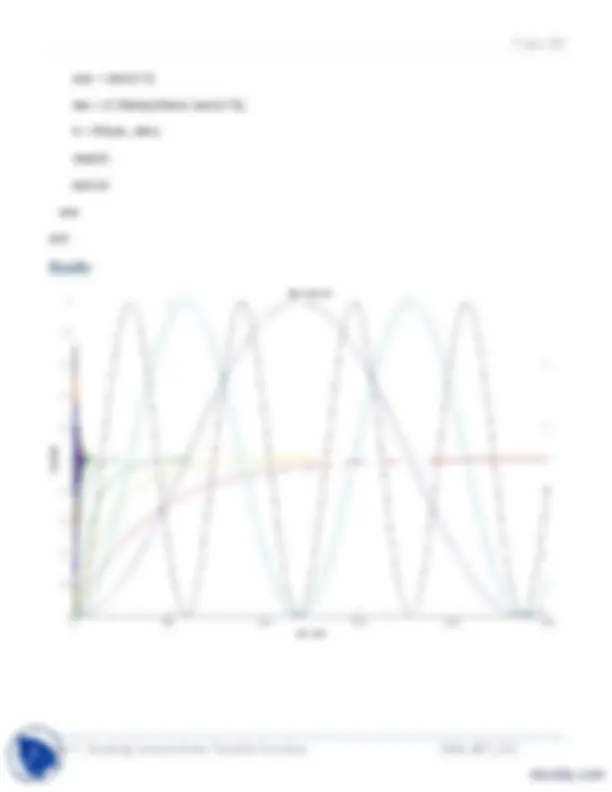 Second Order Transfer Function-Control Systems-Lab Reports | Exercises Control Systems | Docsity