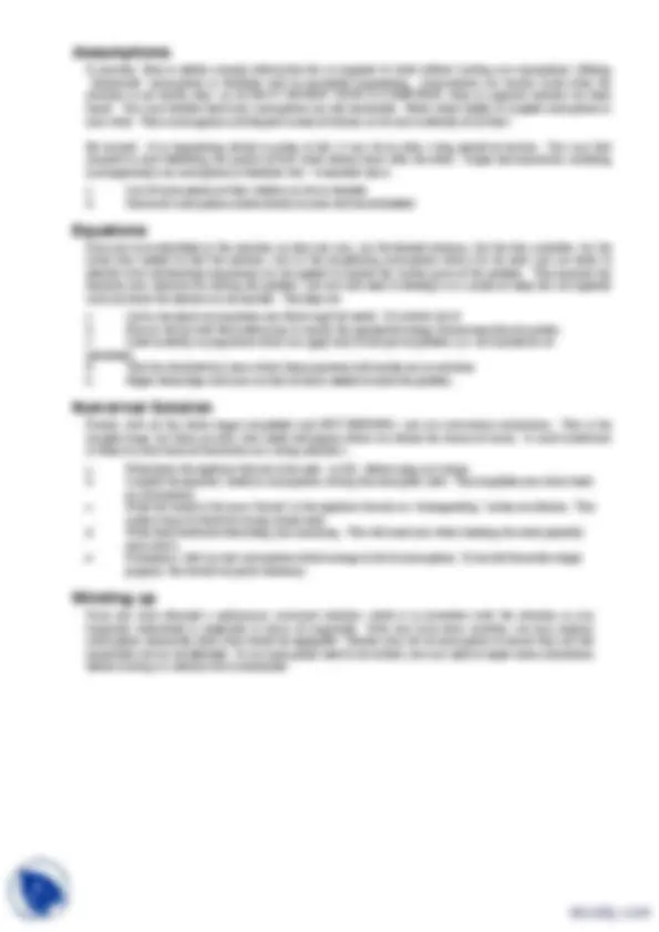 Approach to Solving Problems-Thermodynamics-Handout | Exercises Thermodynamics | Docsity