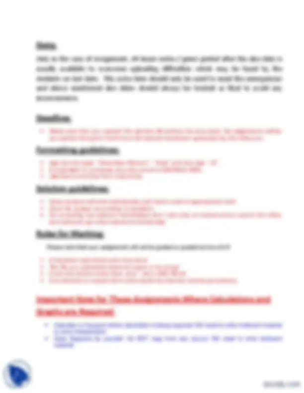 PERT Chart And Slack Time-Management-Assignment | Exercises Business ...