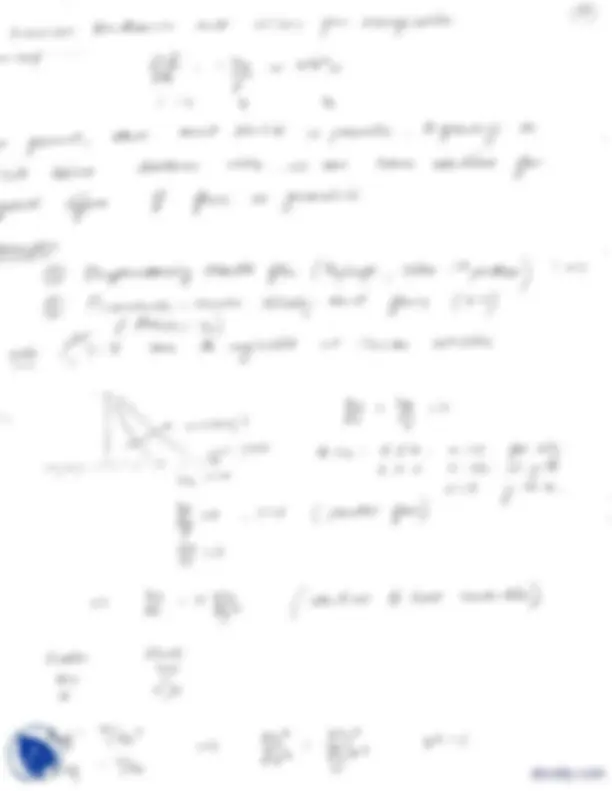 Dimensional Analysis-Basic Fluids Dynamics-Lecture Handout | Exercises Fluid Dynamics | Docsity