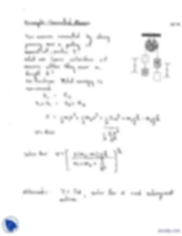 Work Energy Theorum-Physics-Lecture Notes | Study notes Physics | Docsity