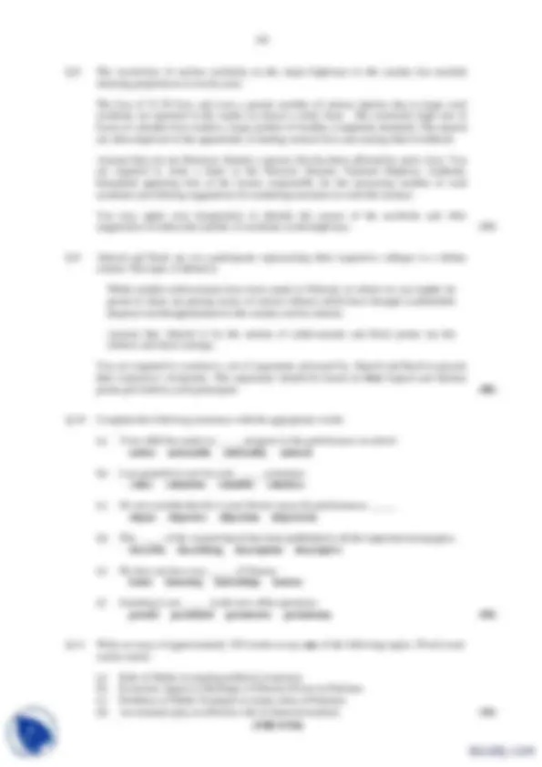 Verb Correction-Functional English-Exam Paper | Exams English Language ...