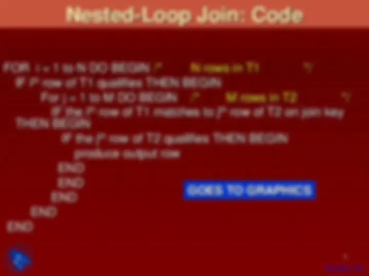 Need for Speed, Join Techniques - Data Warehousing - Lecture Slides | Slides Data Warehousing ...