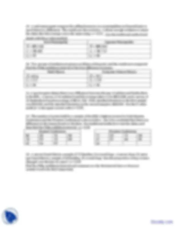 Confidence Interval of Mean - Introduction to Statistics - Assignment | Exercises Statistics ...