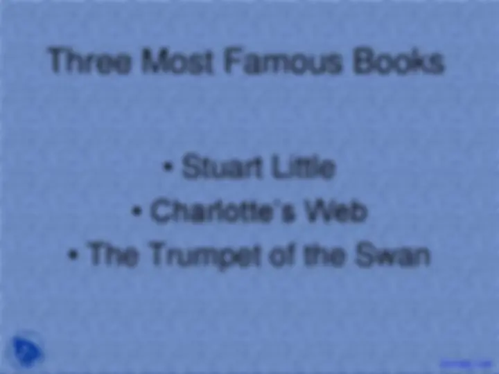 E.B. White and The Trumpet of the Swan: Author, Book, and Trumpeter ...