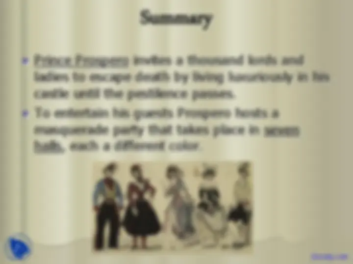 The Masque of the Red Death Background - English Literature - Lecture ...