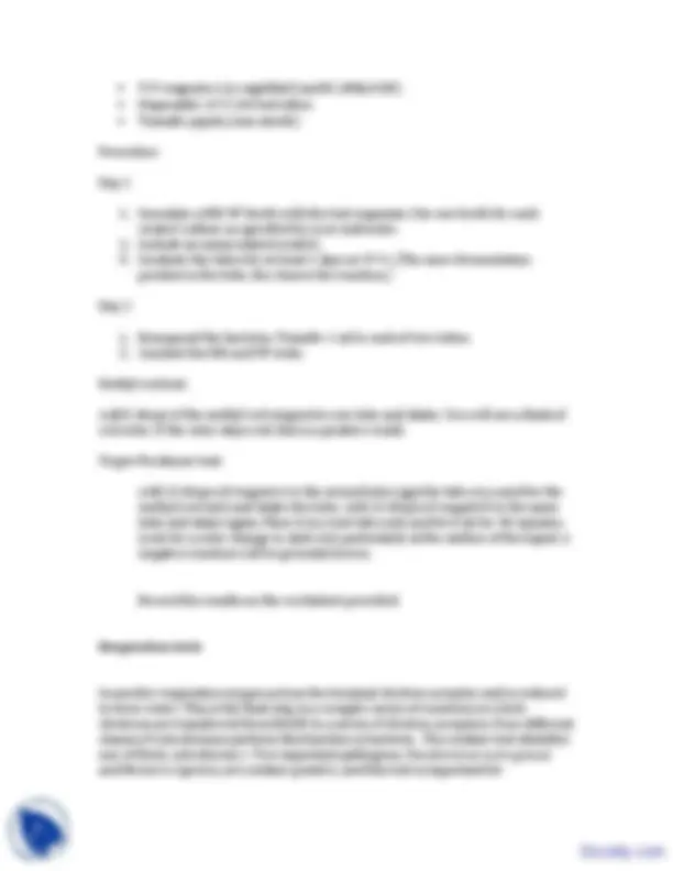 Fermentation Tests - Food Microbiology - Lab Manuals | Summaries ...