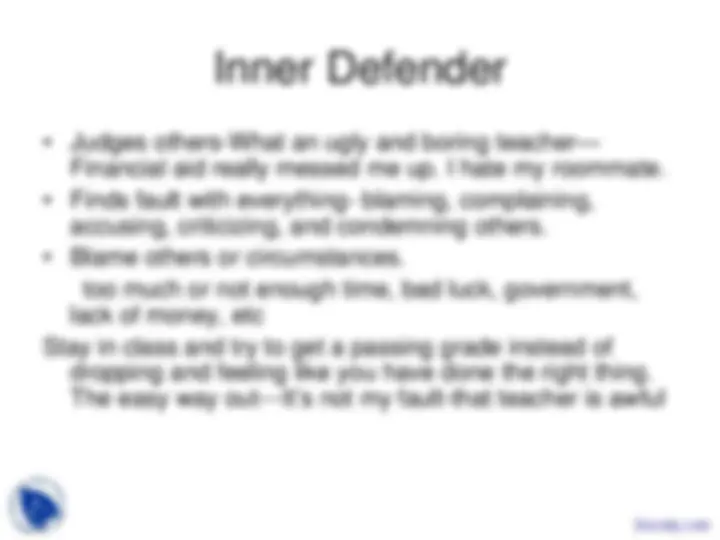 Guide to Inner Critic & Defender: Self-Judgment & Relationships ...