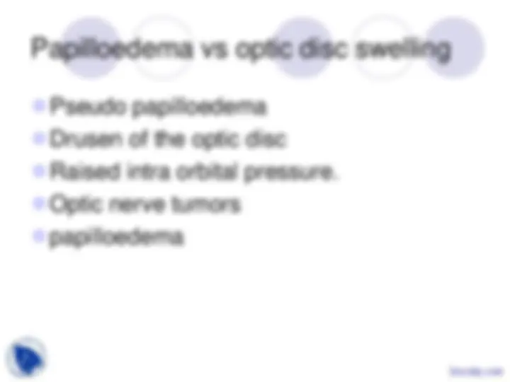 Neuro Opthalmology Disease - Introduction to Ophthalmology - Lecture Slides | Slides ...