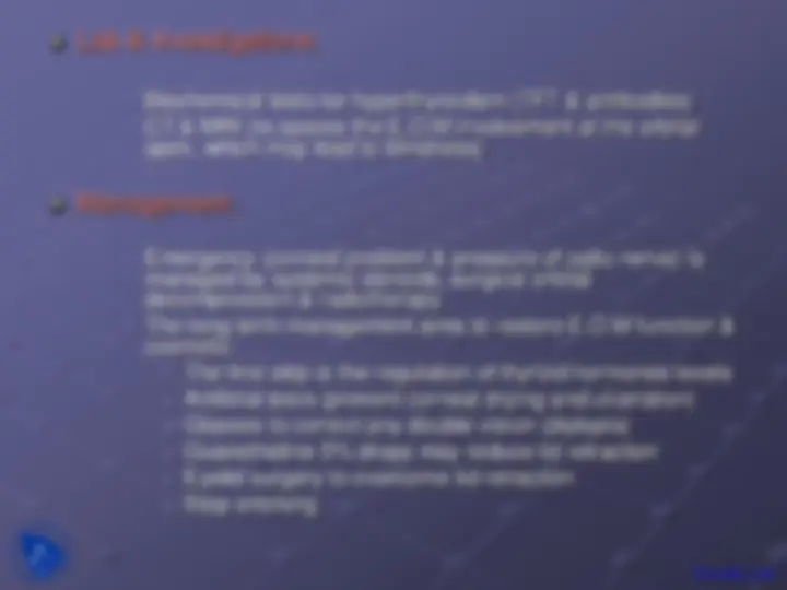 Diagnosis of Orbital Diseases - Introduction to Ophthalmology - Lecture Slides | Slides ...