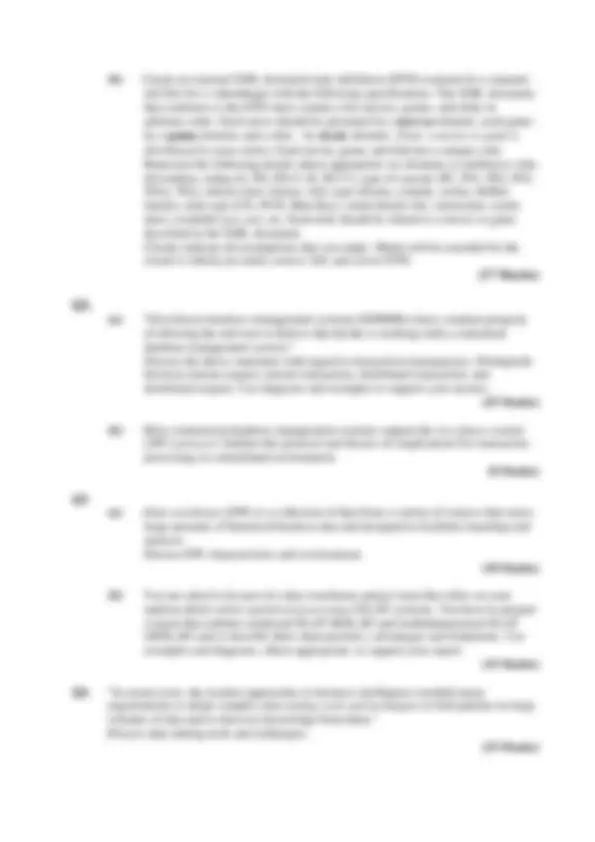 Distributed Database - Database Systems and Languages - Exam | Exams Database Management Systems ...