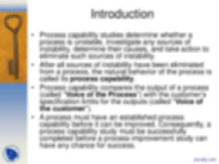 Process Capability - Operation Management - Lecture Slides | Slides Production et Management des ...