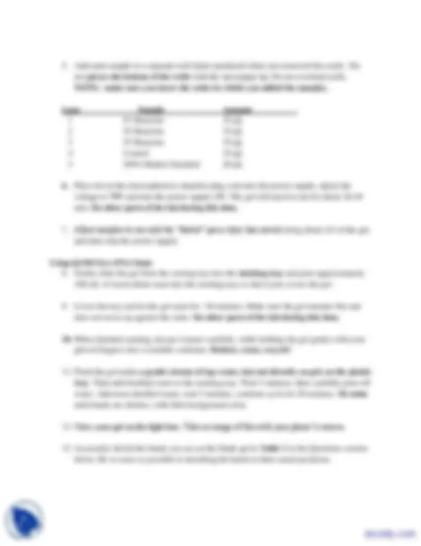 Bacterial Transformation - Biology - Lab Manual | Study notes Biology ...
