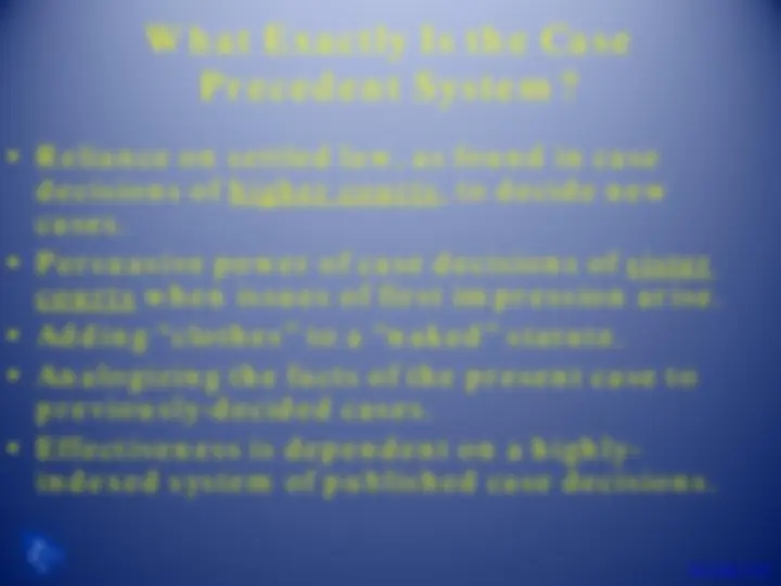 US Case Precedent System: Civil vs. Common Law and Evidentiary ...