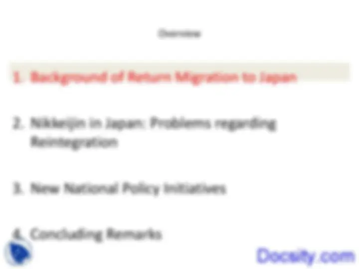 Nikkeijin in Japan: Framework, Reintegration, and Policy Initiatives ...