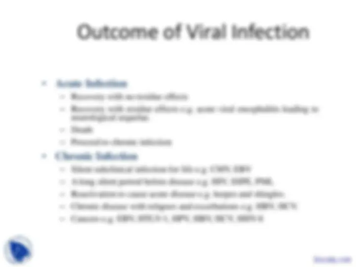 Viral Pathogenesis - Microbiology - Lecture Slides | Slides ...
